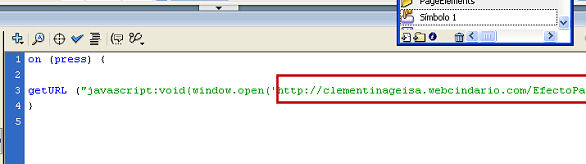 Introducción al Macromedia Flash 8:Efecto PageFlip y Pop Up desde botón Flash