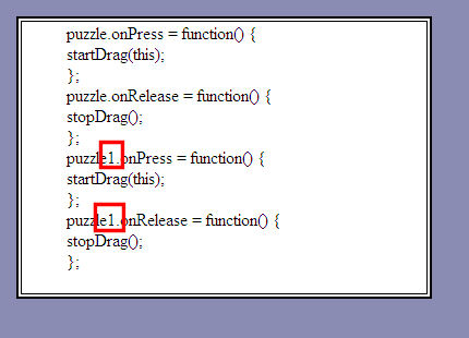 Introducción al Macromedia Flash 8:Puzzle con ActionScript