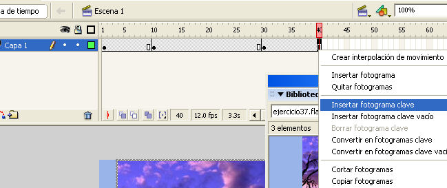 Introducción al Macromedia Flash 8:Un Carrusel de imágenes con ActionScrip